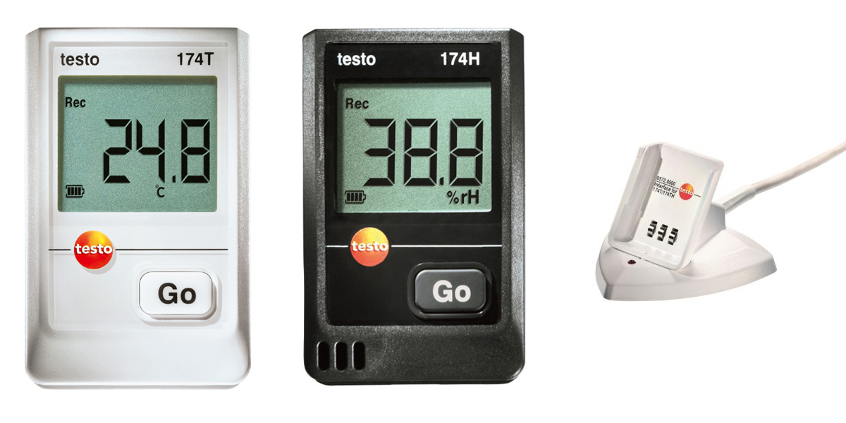 Záznamníky teploty a vlhkosti TESTO - Labmet.cz